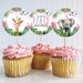Editable Party Animals Cupcake Toppers Template, Party Animals Toppers ...