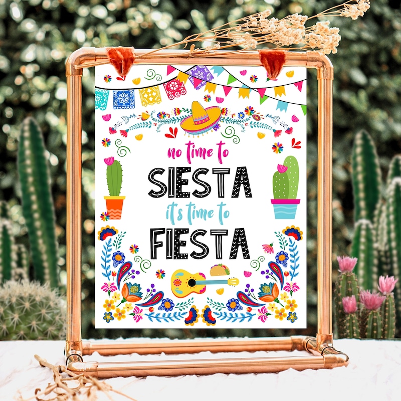 Fiesta Sign - Etsy