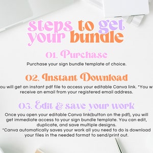 Editable Kitty Cat Birthday Sign Bundle, Kitten Party Sign Bundle, Pink ...