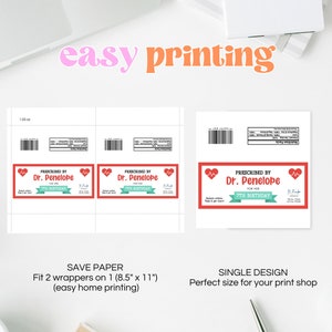 Editable Medical Birthday Candy Bar Wrapper Template, Birthday ...