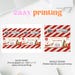 Editable Christmas Candy Bar Wrapper Template, Christmas Chocolate ...