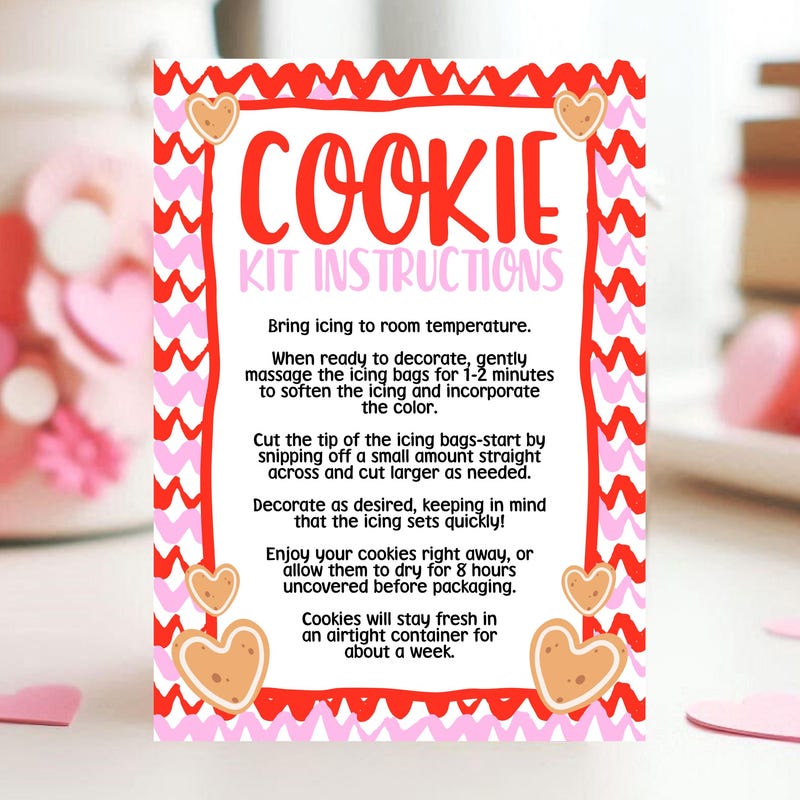 Valentines Day Cookies - Etsy