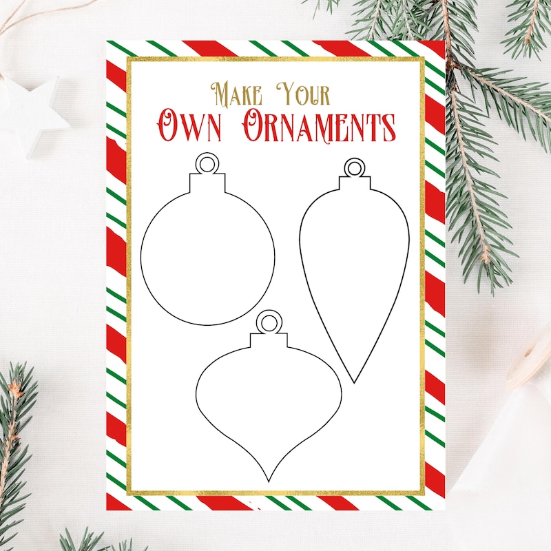 Ornaments Printable - Etsy