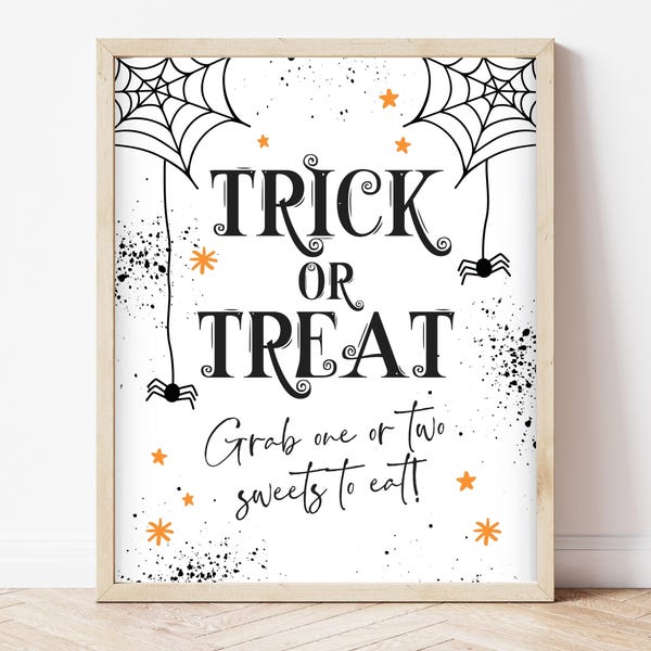 Halloween Candy Sign - Etsy