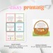 Editable Easter Hunt Cards for Kids, Easter Scavenger Hunt Clues ...