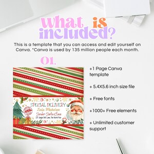 Editable Christmas Candy Bar Wrapper Template, Christmas Chocolate ...