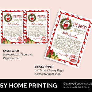 Editable Christmas Girl Elf Arrival Letter for Kids Christmas - Etsy