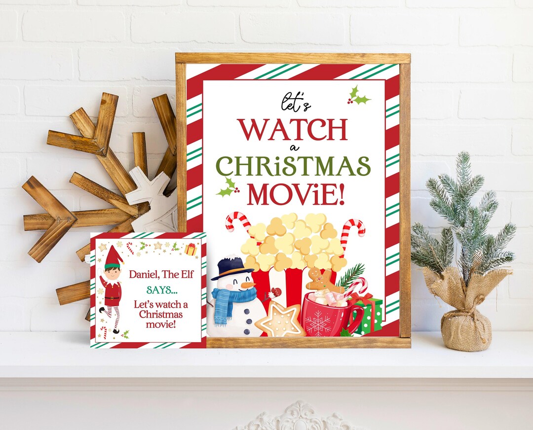 Editable Elf Movie Activity Template, Elf Mini Note Cards, Elf Activity ...