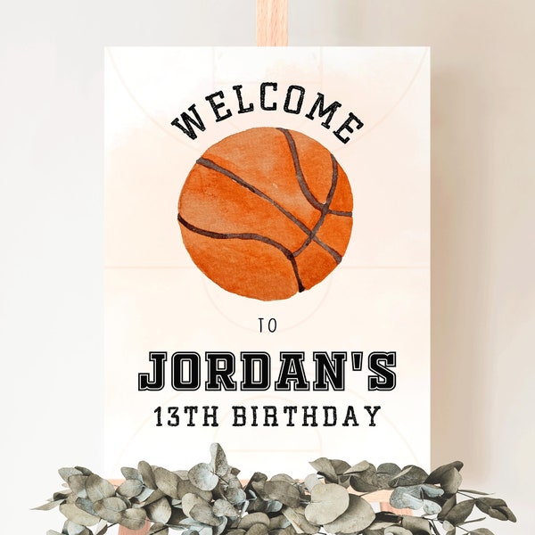 Basketball Sign - Etsy