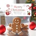 Editable Santa Cookie Bag Topper Template, Christmas Treat Bag Labels ...