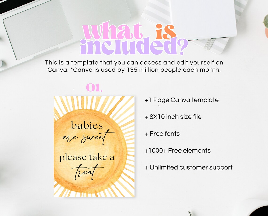 Babies Are Sweet Sign Sunshine Baby Shower, A Little Ray of Sunshine ...