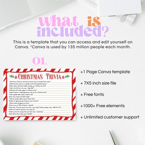 Christmas Trivia Game, Christmas Party Games, Festive Season ...
