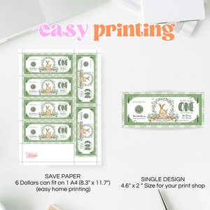 Easter Play Money, Easter Hunt Bunny Bucks, Printable Easter Dollar ...