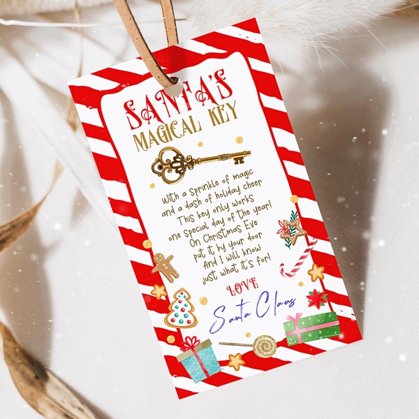 Santa's Magic Key - Etsy