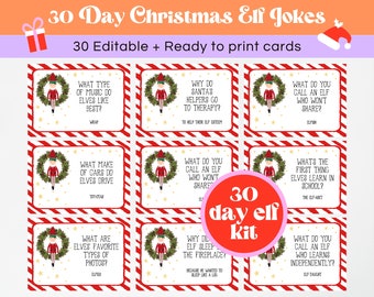 Editable Elf Activity Kit Bundle Elf Arrival Letter Nice - Etsy