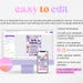 Editable Purple Halloween Birthday Invitation, Halloween Costume Party ...