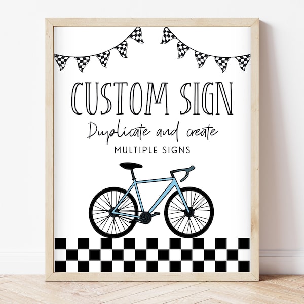 Bicycle Banner - Etsy