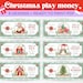 Printable Christmas Money, North Pole Dollar Bill Kid's Activity ...