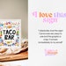 Taco Bar Sign Fiesta Birthday, Mexican Theme Party Signs, Cactus ...