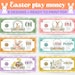 Easter Play Money, Easter Hunt Bunny Bucks, Printable Easter Dollar ...