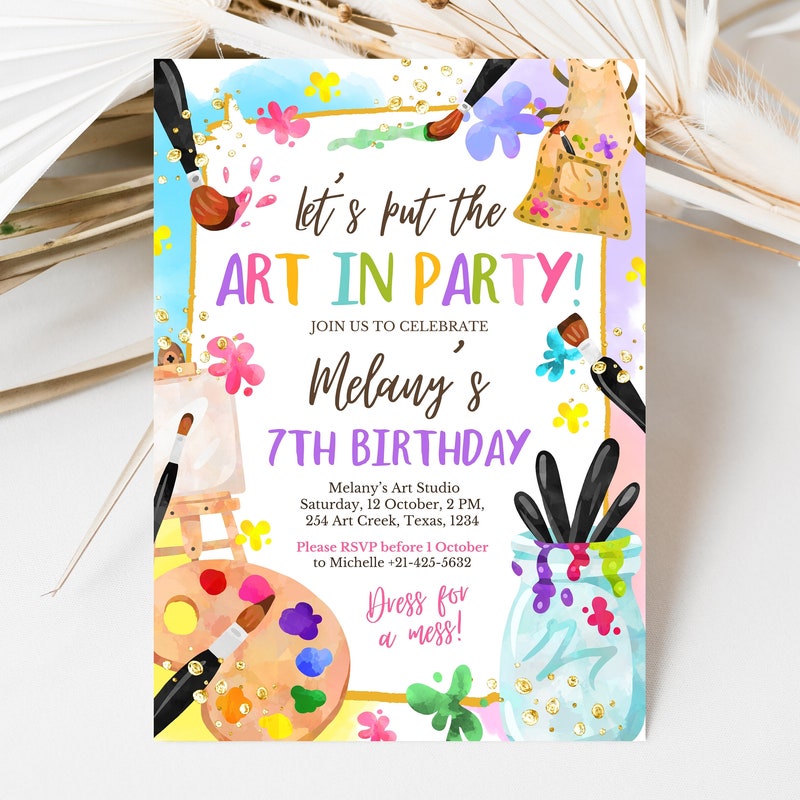 Invitation Art - Etsy