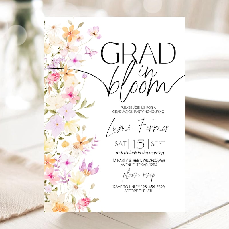 Graduation Bloom - Etsy