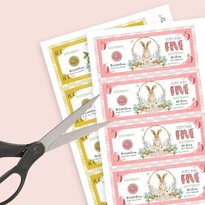 Easter Play Money Easter Hunt Bunny Bucks Printable Easter - Etsy