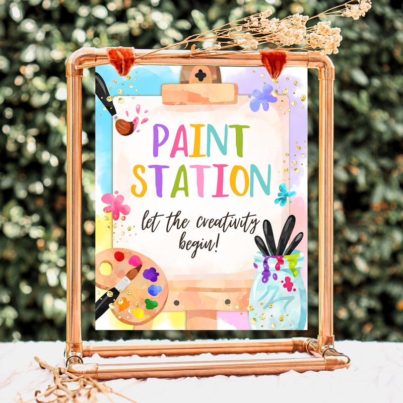 Printable Face Paint Sign - Etsy