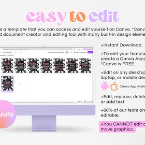 Editable Pink Ghost Halloween Baby Shower Sign Bundle, Girl Halloween ...