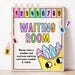 Editable Teacher Waiting Room Sign: Number Pegs (digital Download) - Etsy