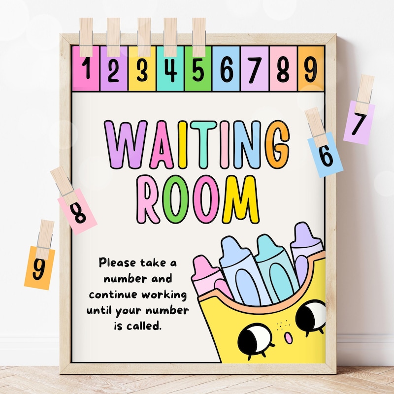 Waiting Room Signs - Etsy
