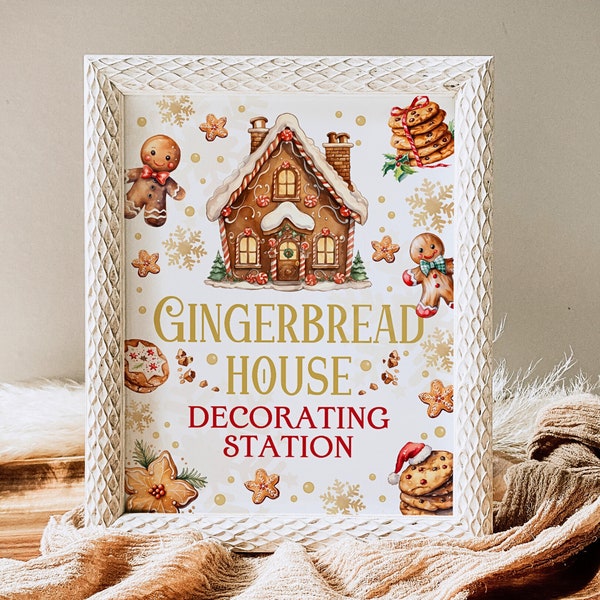 Gingerbread Sign - Etsy