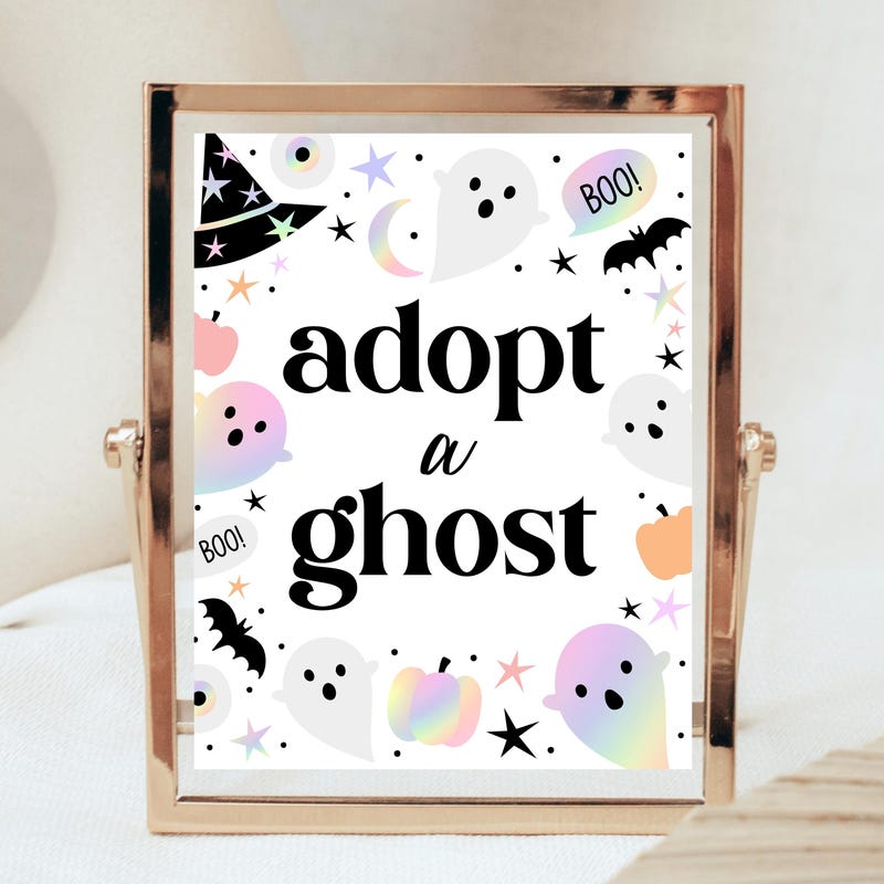 Adopt a Ghost - Etsy