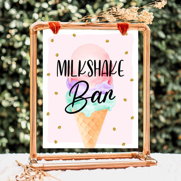 Milkshake Signs - Etsy