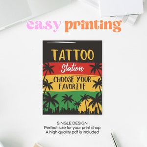 Editable Reggae Birthday Sign Bundle, Reggae 1st Birthday Sign ...