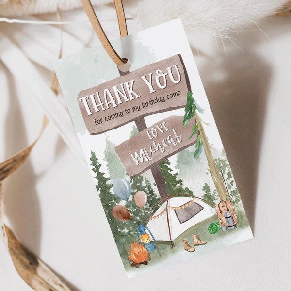 Camping Thank You - Etsy