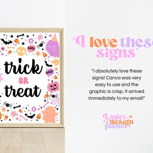 Editable Spooky Birthday Sign Bundle, Halloween Birthday Sign Seet ...