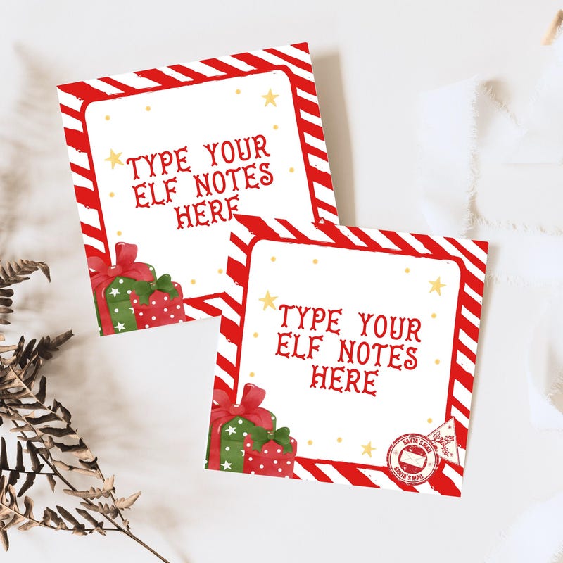 Elf Notes Daily - Etsy UK