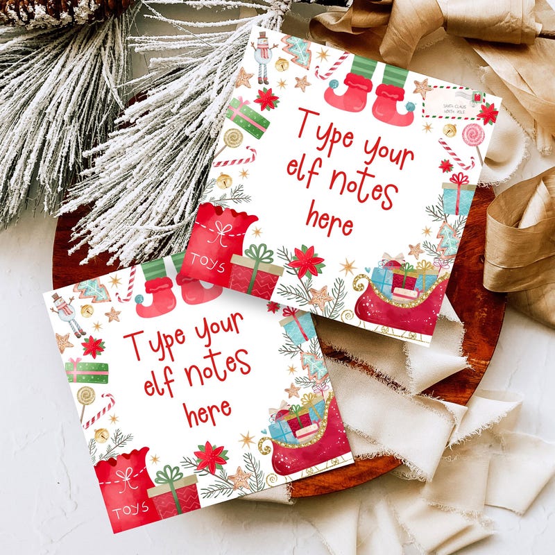 A Note From Santa Notepad - Etsy
