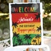 Editable Reggae Birthday Welcome Sign Reggae 1st Birthday - Etsy