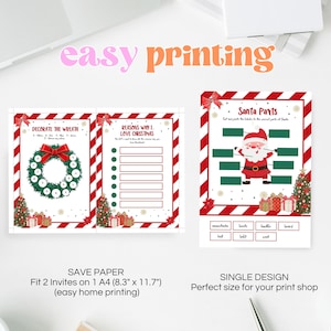 25 Day Christmas Activities for Kids, Printable Christmas Activities ...