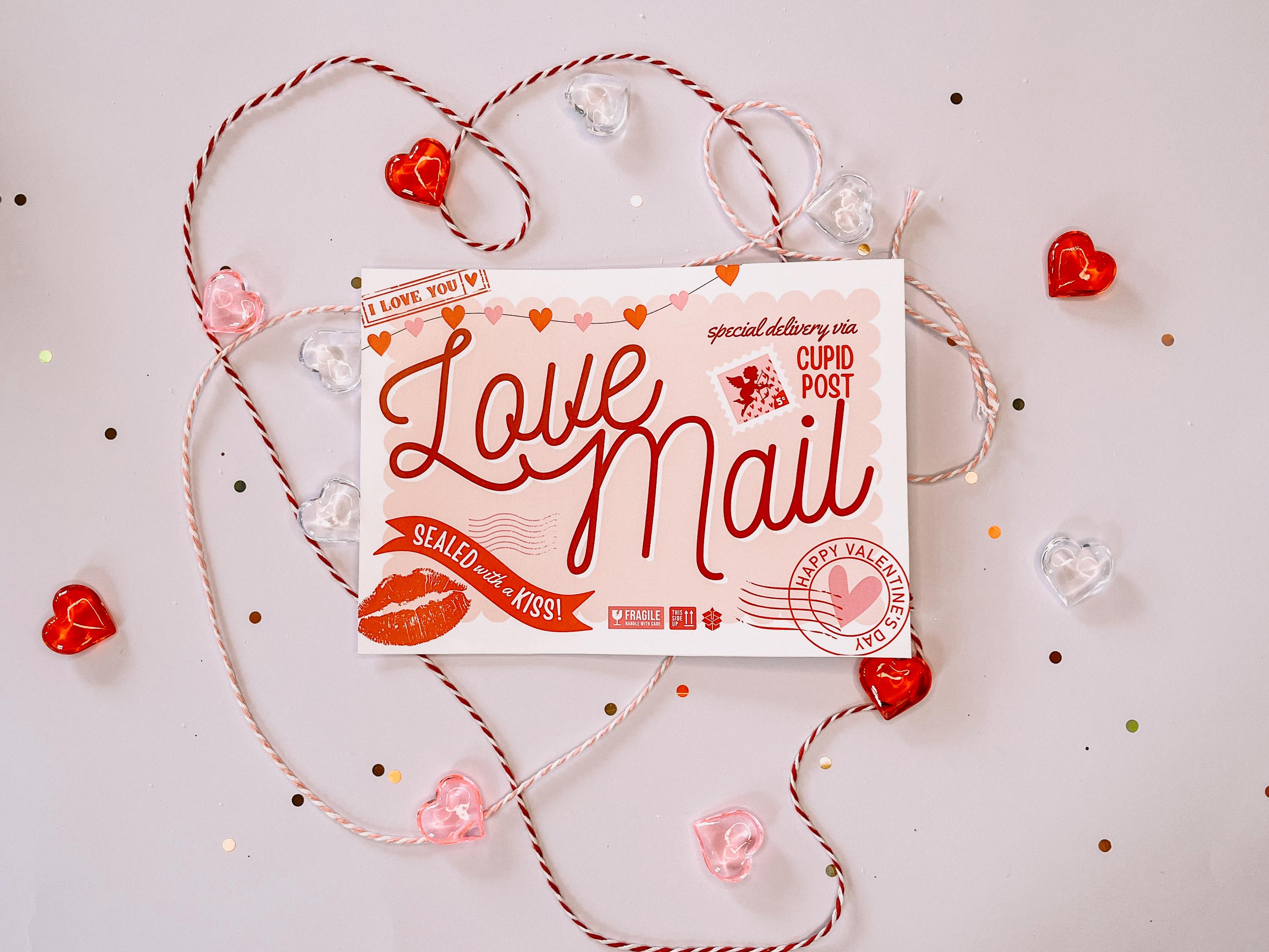 Editable Valentines Day Gift Box Label, Personalized Valentine Treat ...