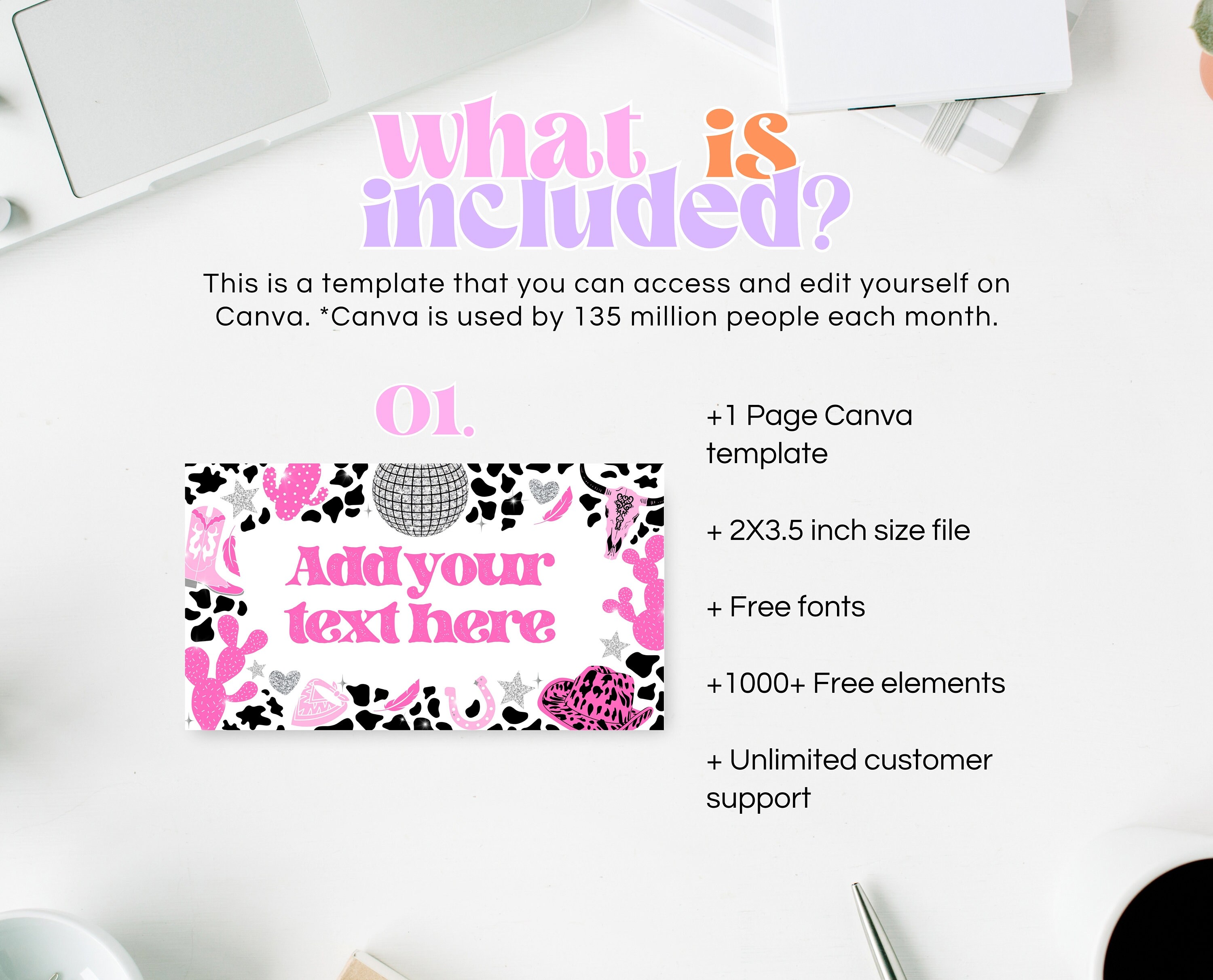 Editable Disco Cowgirl Birthday Food Label, Pink Disco Cowgirl Tent ...