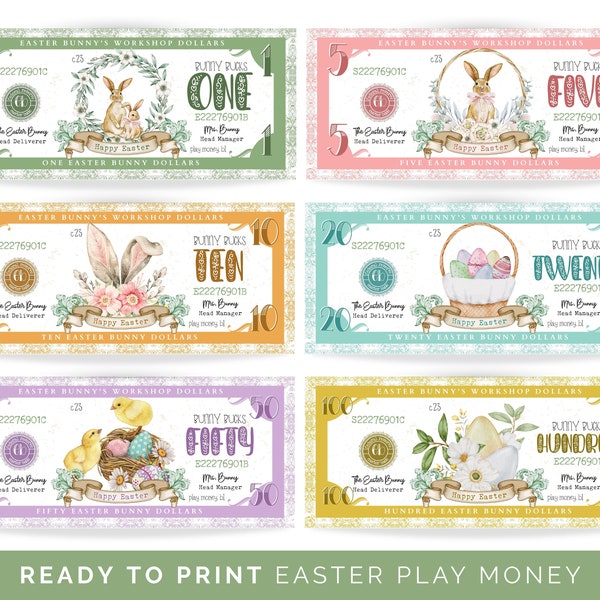 Play Money - Etsy