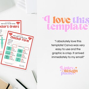 Pretend Play Doctor Forms for Kids, Play Doctors, Pretend Play Nurse ...