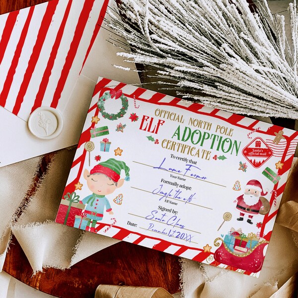 Adoption Certificate - Etsy Australia