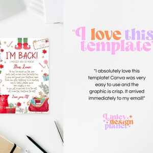 Editable Elf Arrival Letter, Christmas Elf Welcome Letter, Festive ...