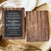 Editable Rustic Retirement Party Invitation Template - Etsy