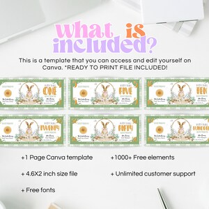 Easter Play Money, Easter Hunt Bunny Bucks, Printable Easter Dollar ...