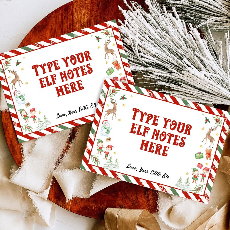 Notes From Elf - Etsy